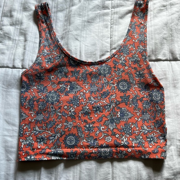 Tops | Pacsun Paisley Tank | Poshmark